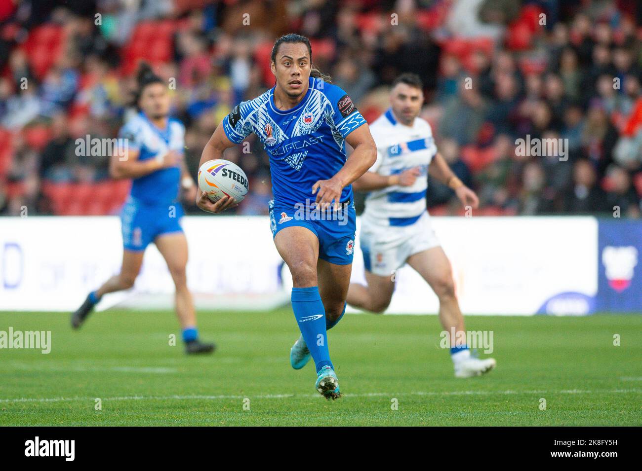 Doncaster, England - 23rd October 2022 - Rugby League World Cup Samoa ...