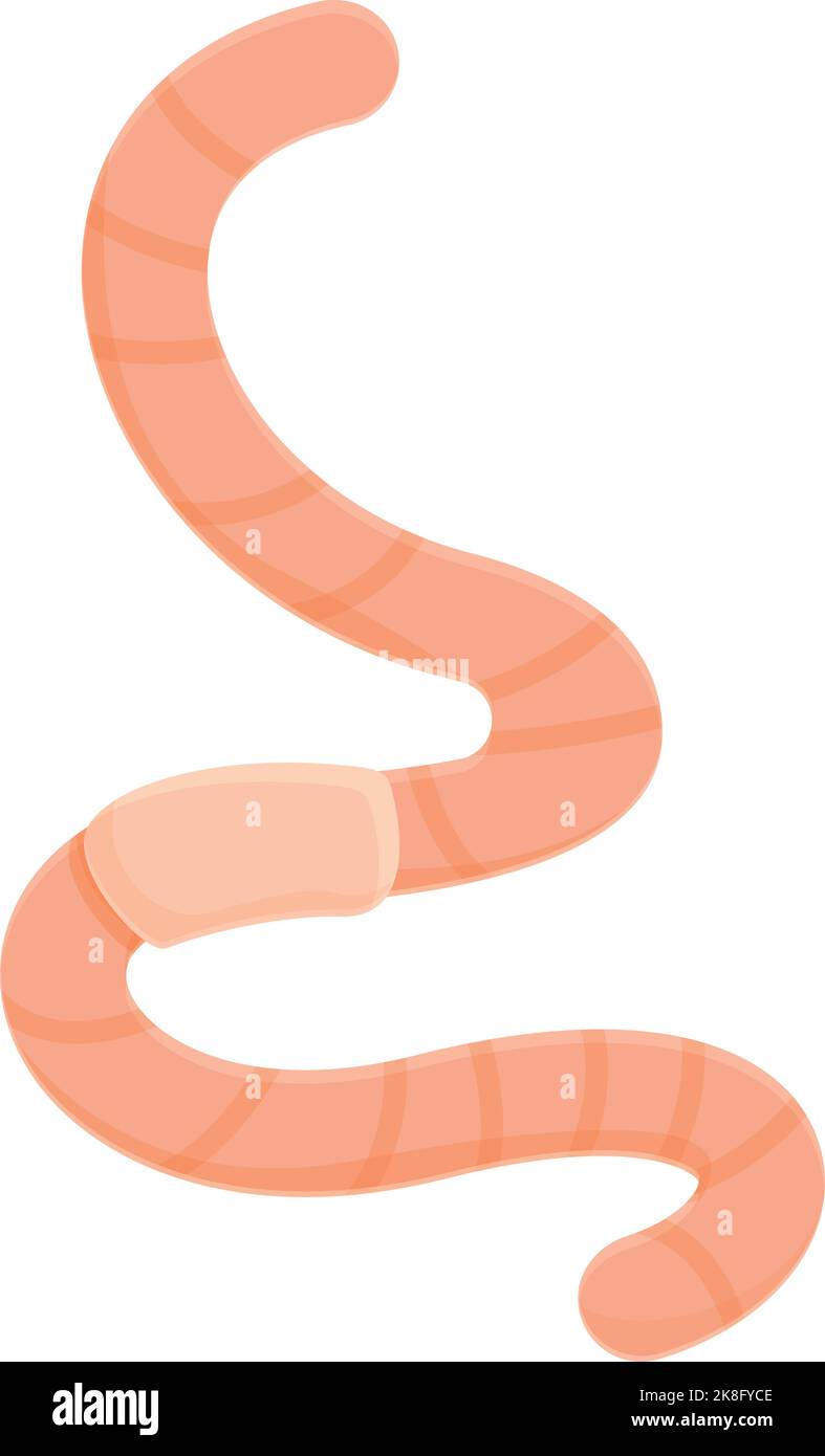 Manure worm icon cartoon vector. Soil compost. Plant heap Stock Vector ...