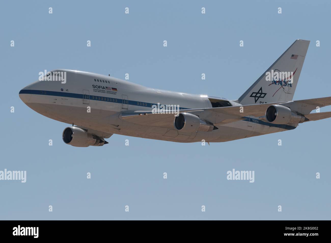 SOFIA, Stratospheric Observatory for Infrared Astronomy, Boeing 747-SP with registration N747NA ...