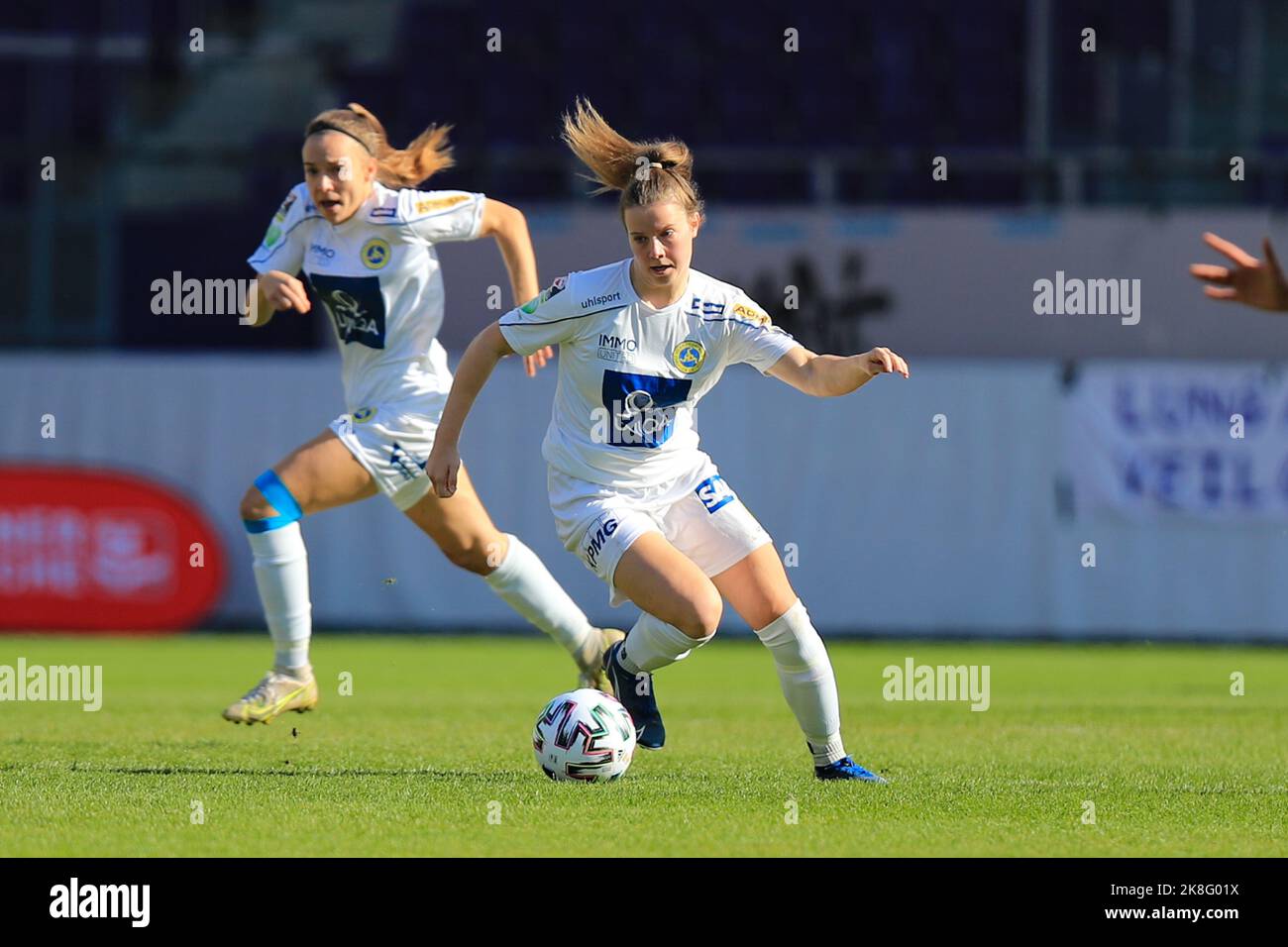 October 23, 2022: Sarah Mattner-Trembleau (Vienna) in action during the ...