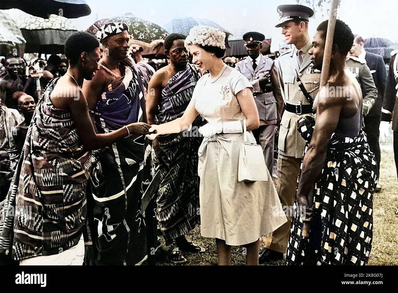 Queen elizabeth ii state visit hi-res stock photography and images - Alamy