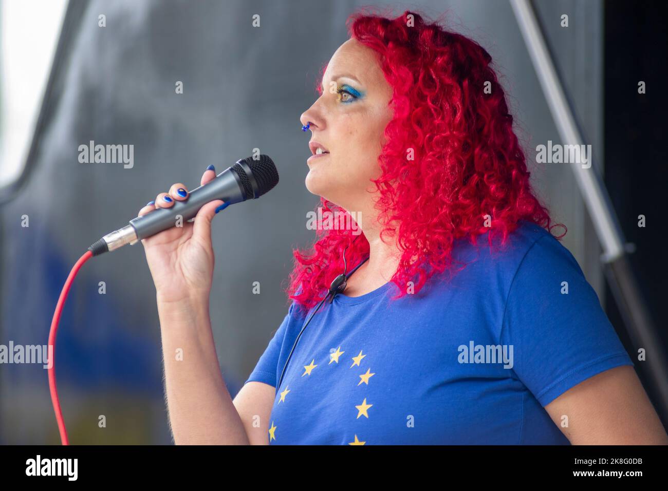 London, UK - 22nd October 2022 - Lee Rudd (host) speaking at Parliament ...
