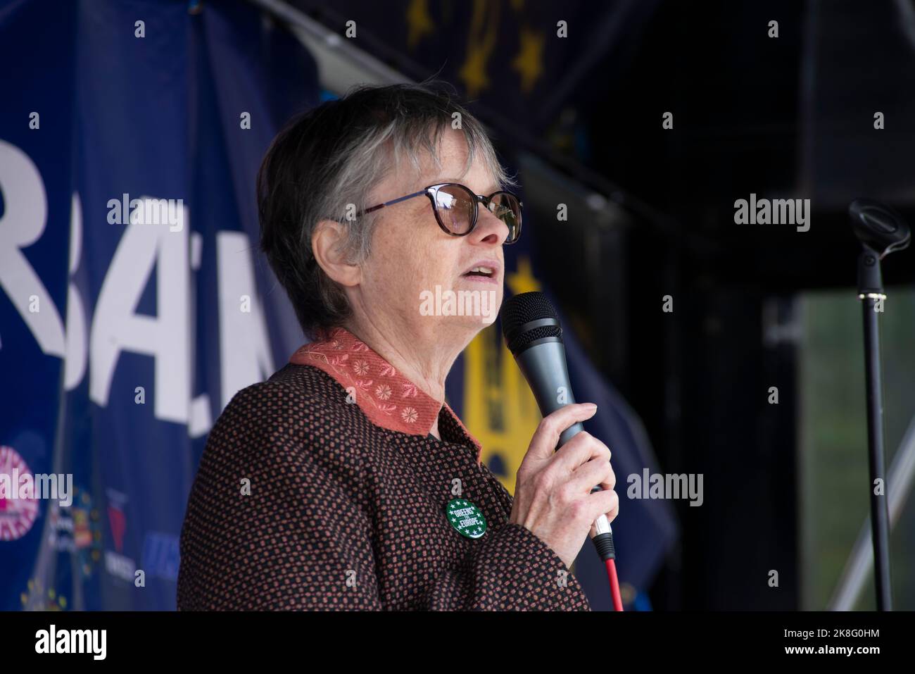 London, UK - 22nd October 2022 - Molly Scott Cato (Green Party ...