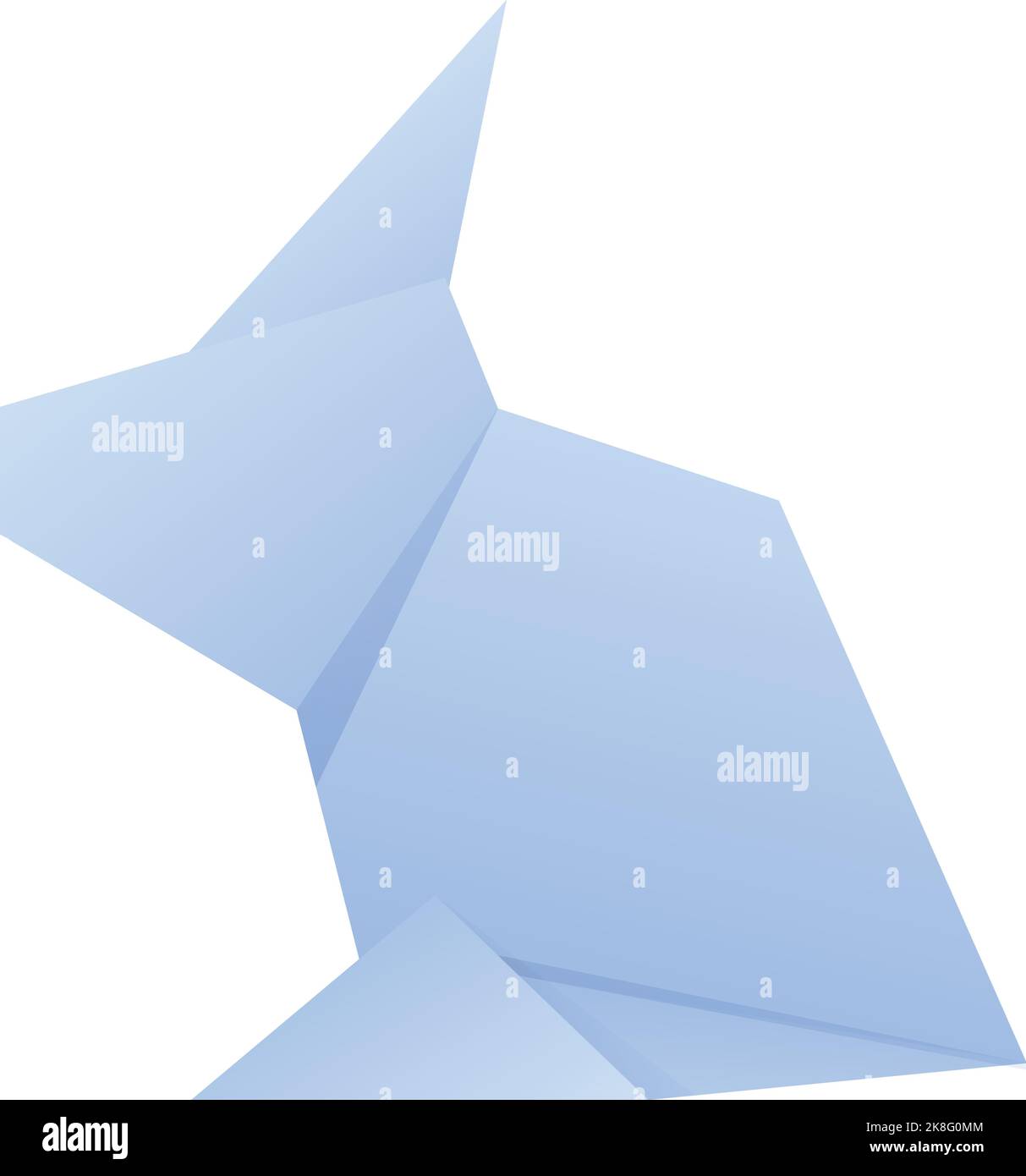 Paper rabbit icon cartoon vector. Animal art. Cute folded object Stock ...