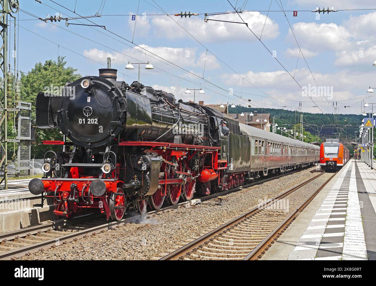 Old timer steam locomotive hi-res stock photography and images - Alamy