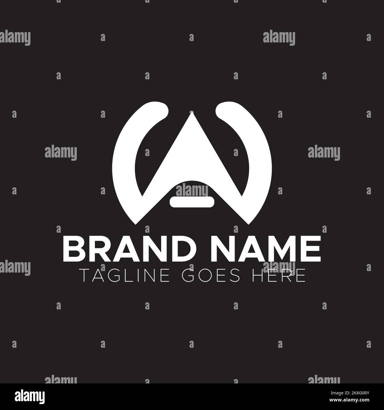 Letter A logo design. Branding identity corporate vector A icon and ...