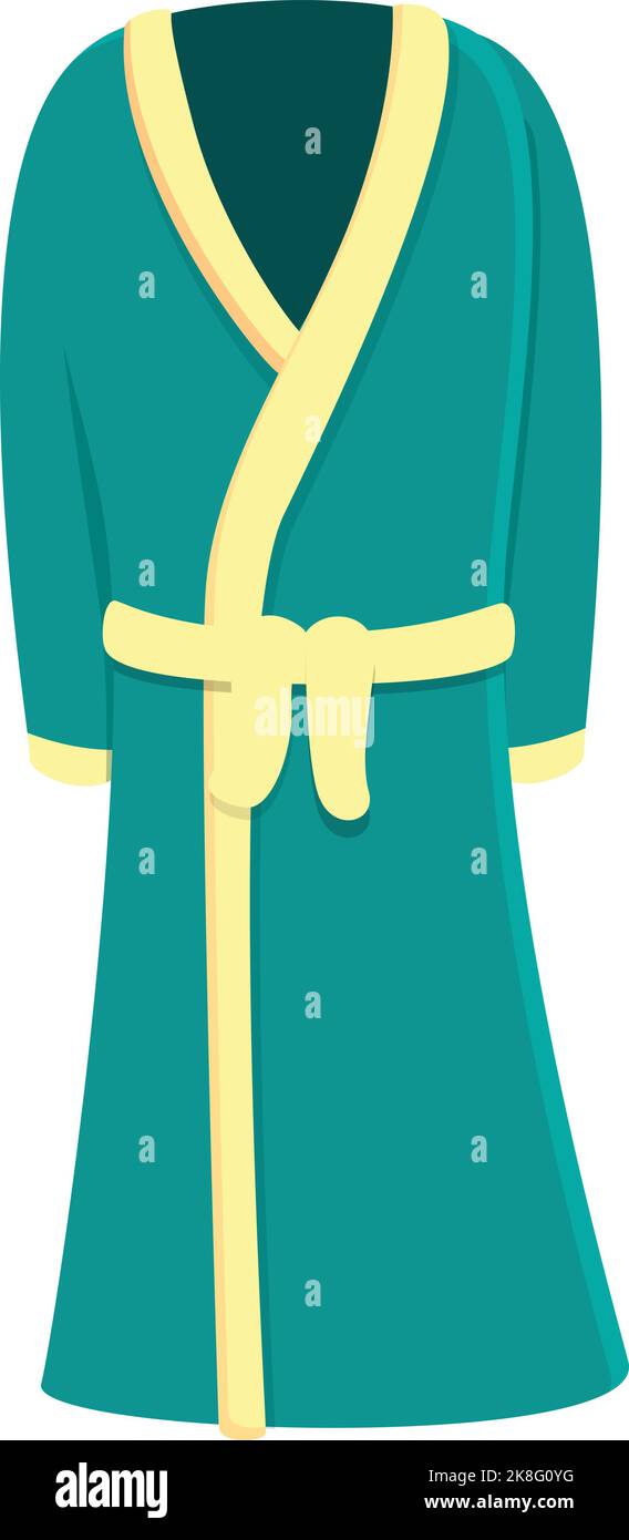 Textile robe icon cartoon vector. Fabric cloth. Spa home Stock Vector ...