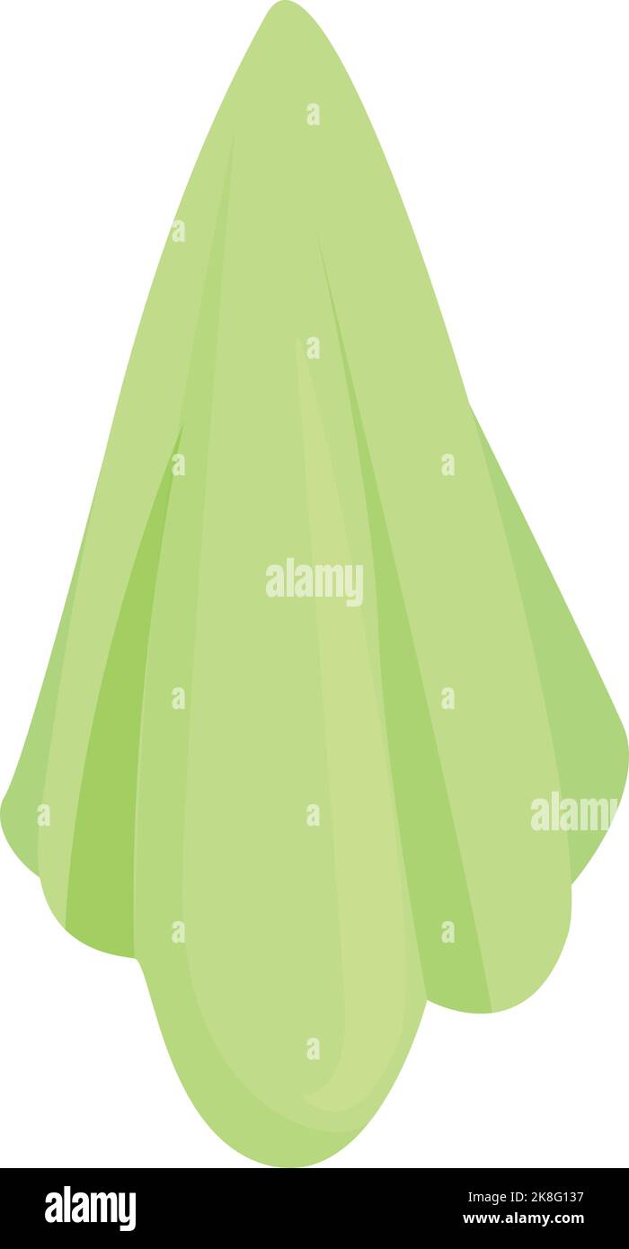 Bath towel icon cartoon vector. Fabric cloth. Clean spa Stock Vector ...