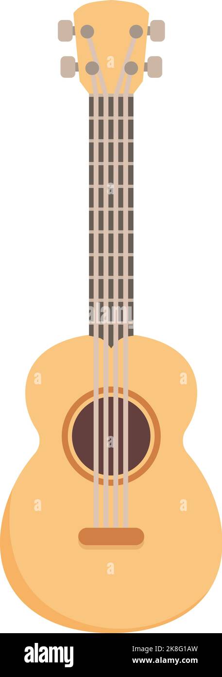 Hawaiian ukulele icon cartoon vector. Guitar hawaii. Ukulele acoustic ...