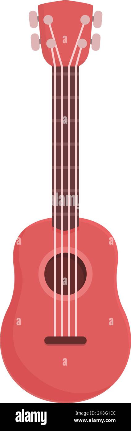 Mariachi ukulele icon cartoon vector. Hawaii guitar. Acoustic art Stock ...