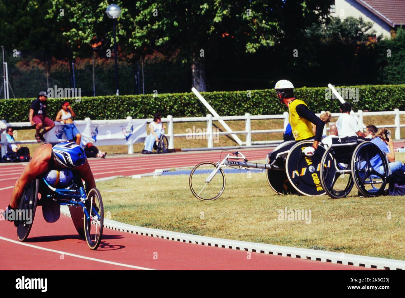 Handisport France championship, Bron, Rhone-Alps region, France Stock ...