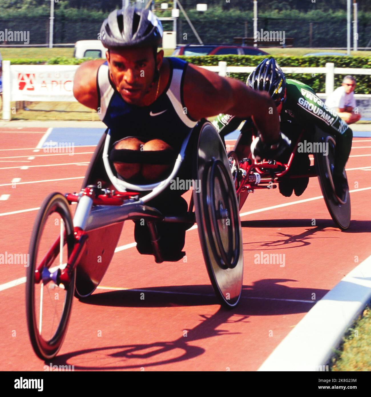 Handisport France championship, Bron, Rhone-Alps region, France Stock ...