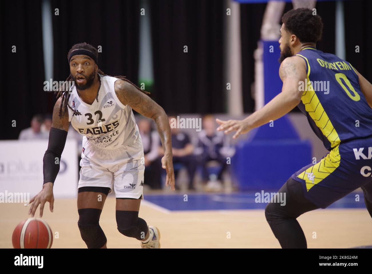 Sheffield, England, 23 October 2022. Donovan Johnson playing for ...