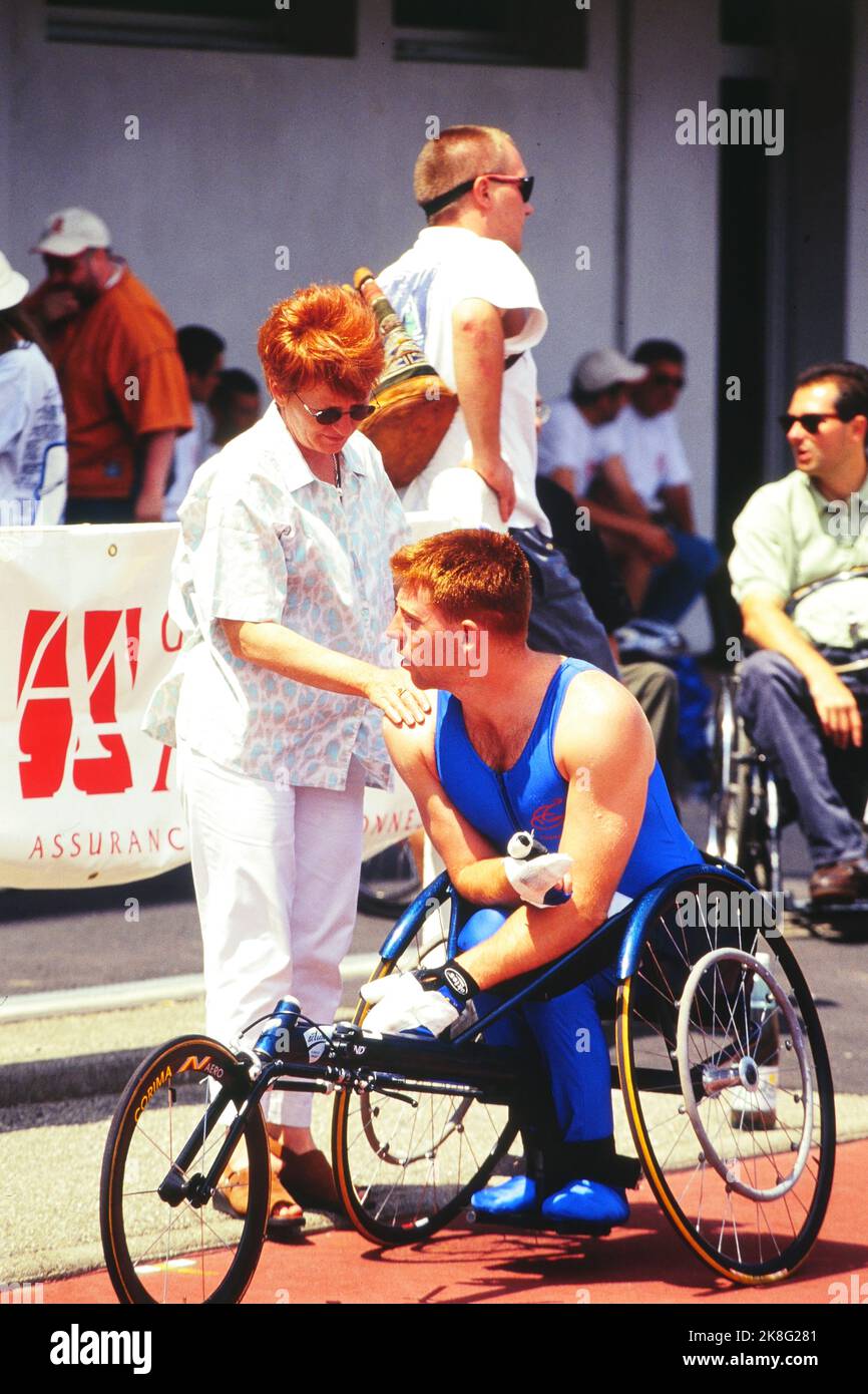 Handisport France championship, Bron, Rhone-Alps region, France Stock ...