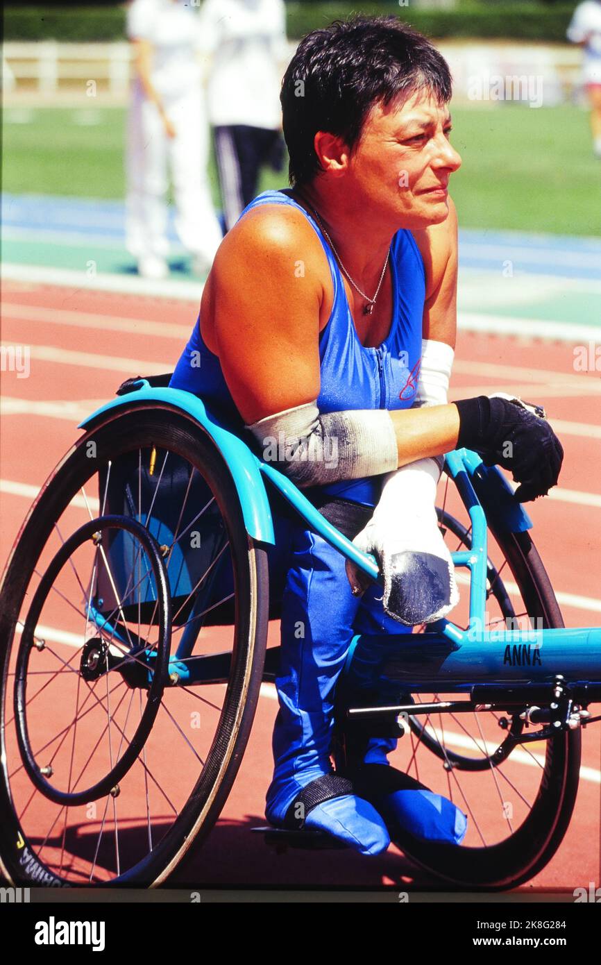 Handisport France championship, Bron, Rhone-Alps region, France Stock ...