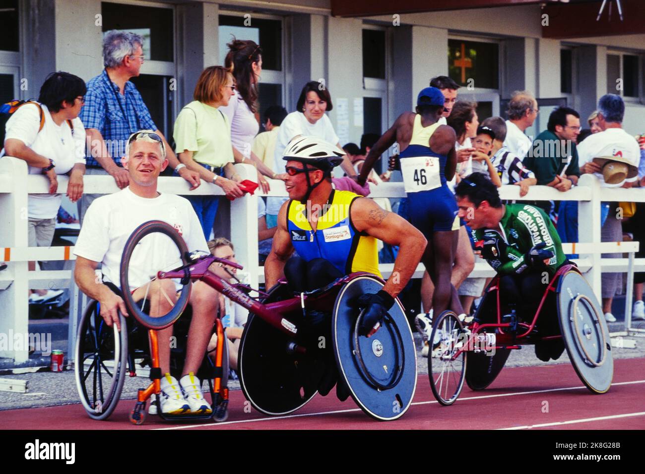 Handisport France championship, Bron, Rhone-Alps region, France Stock ...