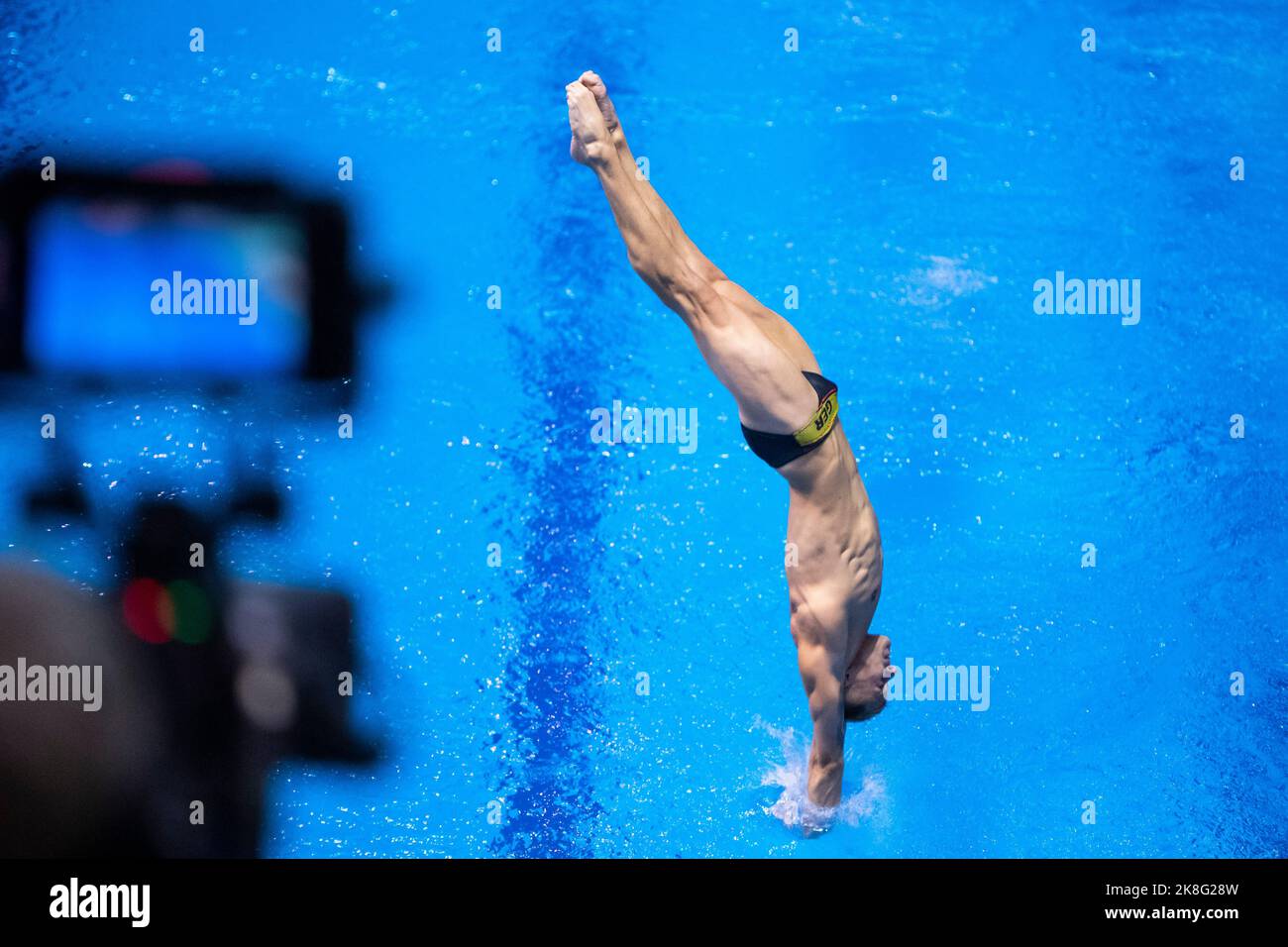 Berlin, Germany. 23rd Oct, 2022. Water diving: World Cup, Decision ...