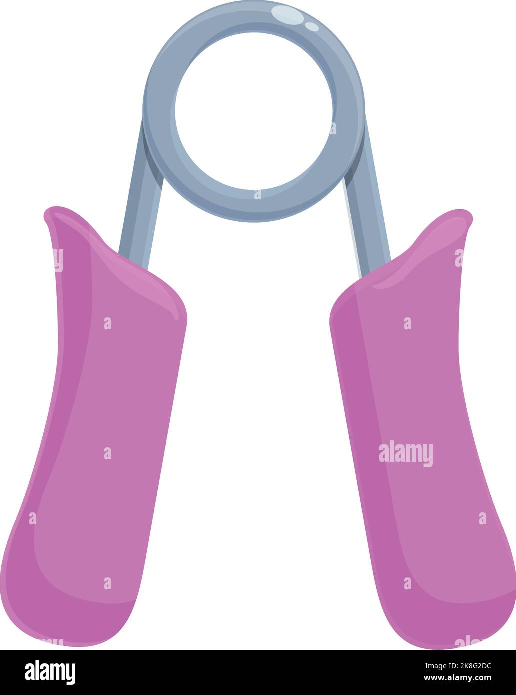 Activity tool icon cartoon vector. Hand grip. Sport trainer Stock ...