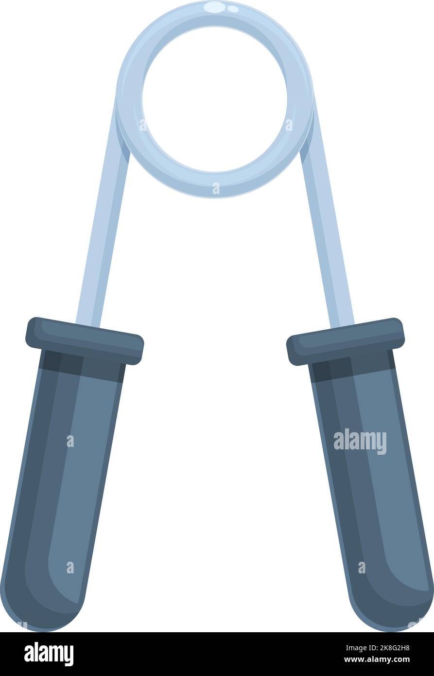 Health hand grip icon cartoon vector. Arm training. Wrist energy Stock ...