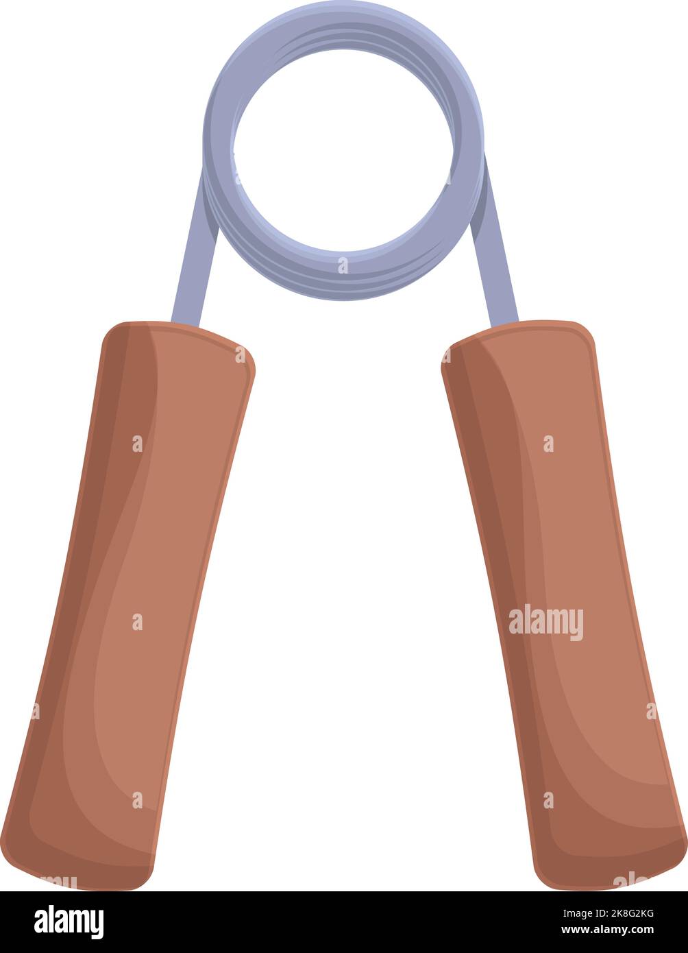 Hand grip strengthener Stock Vector Images - Alamy
