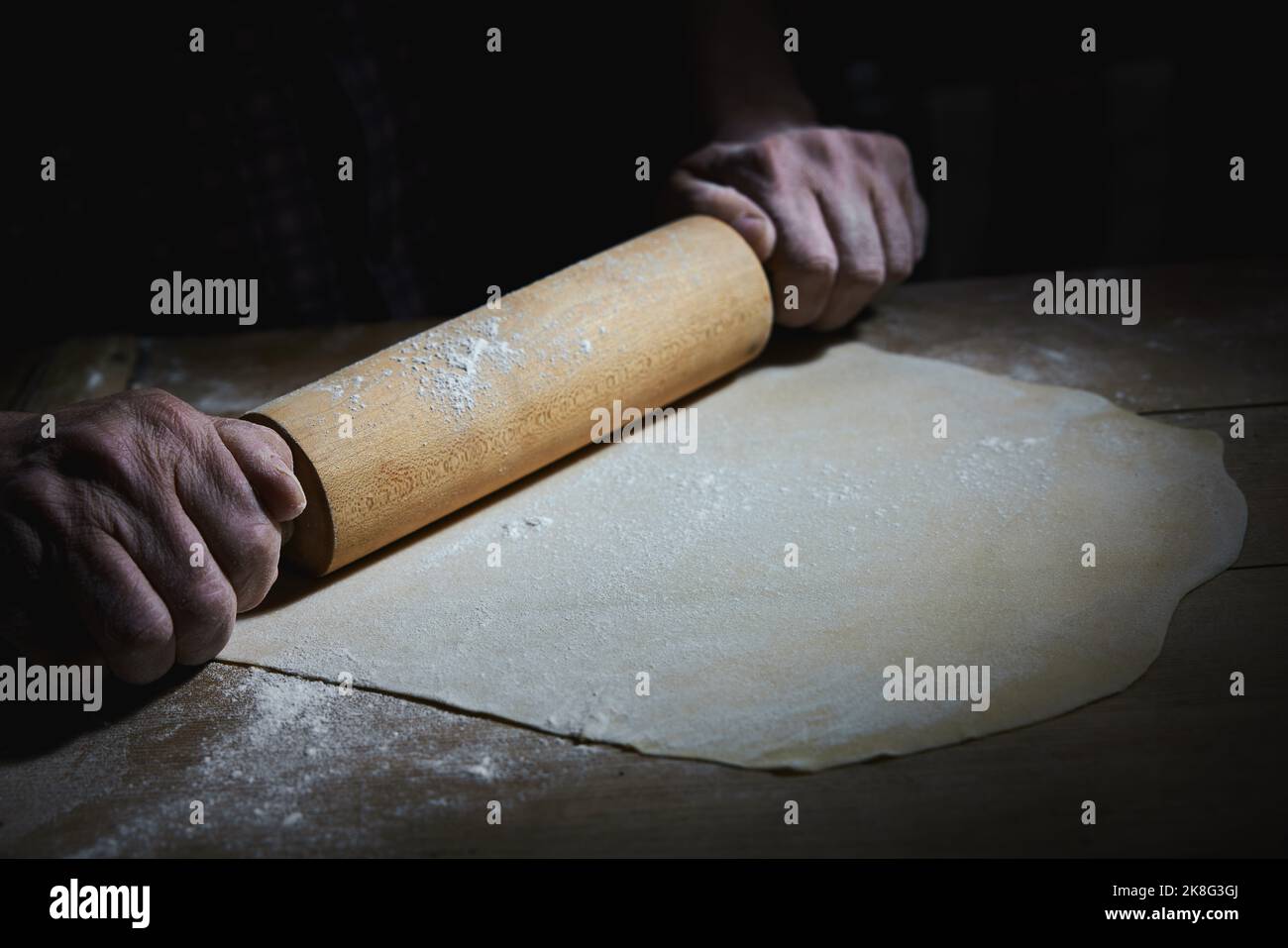 Man covered in flour hi-res stock photography and images - Alamy
