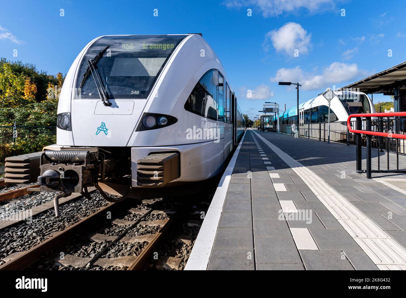Arriva Stadler GTW regional train at Winschoten railway station Stock ...