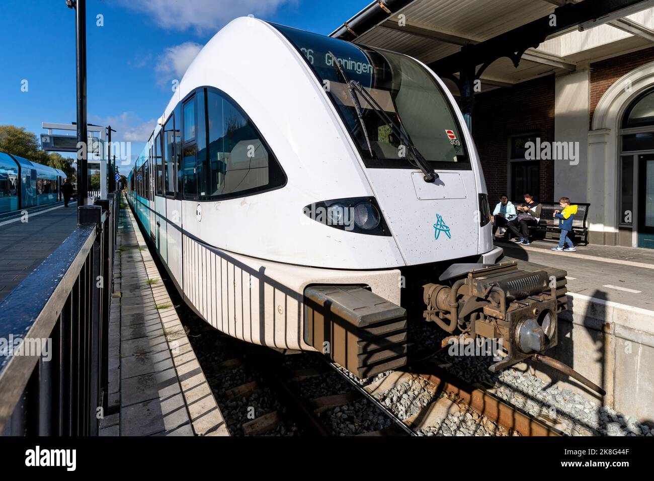 Arriva Stadler GTW regional train at Winschoten railway station Stock ...
