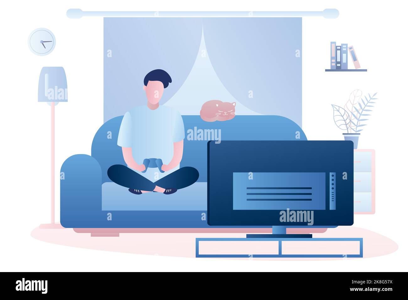 Teen cartoon tv Stock Vector Images - Alamy