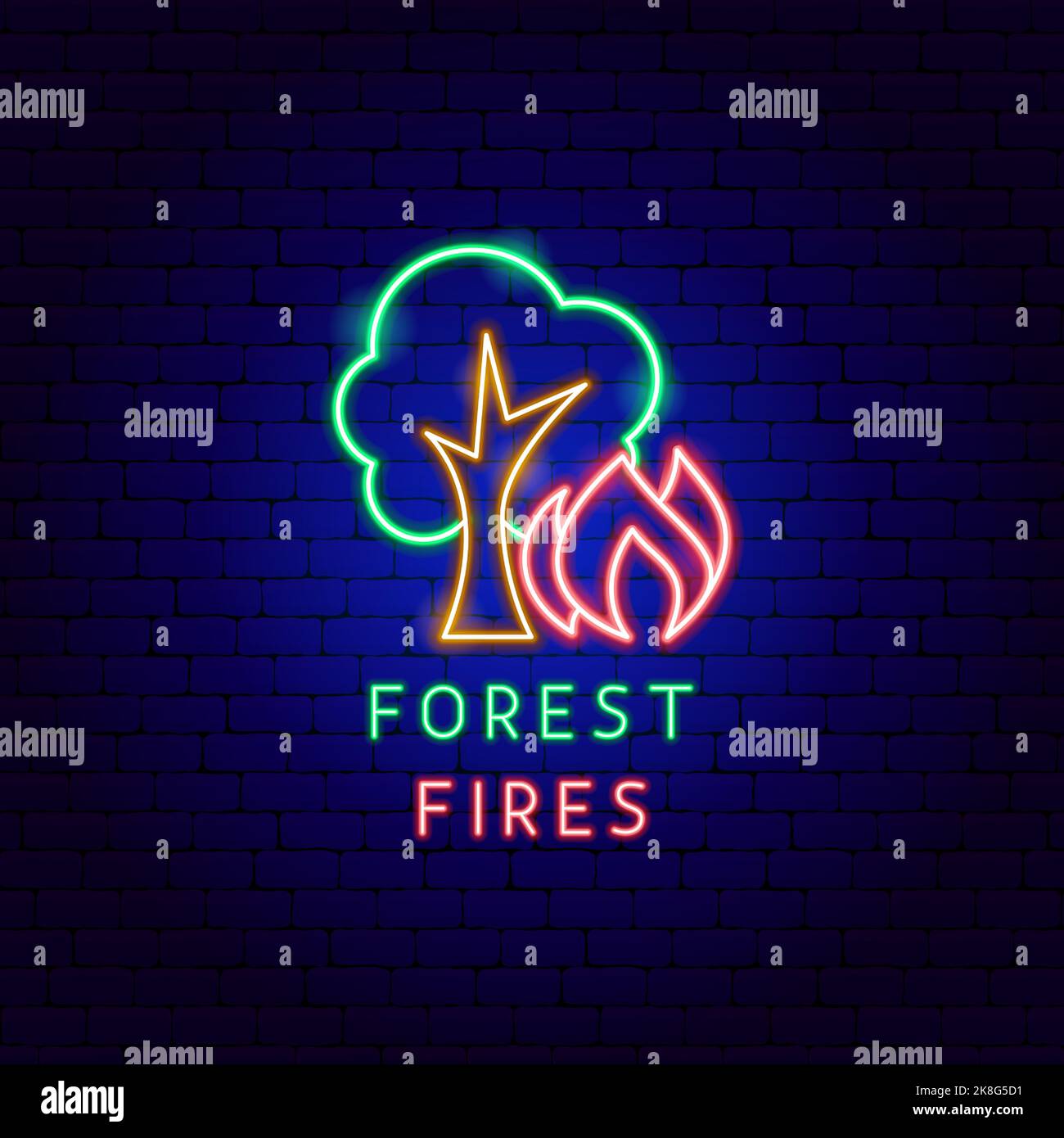 Fires warming Stock Vector Images - Alamy