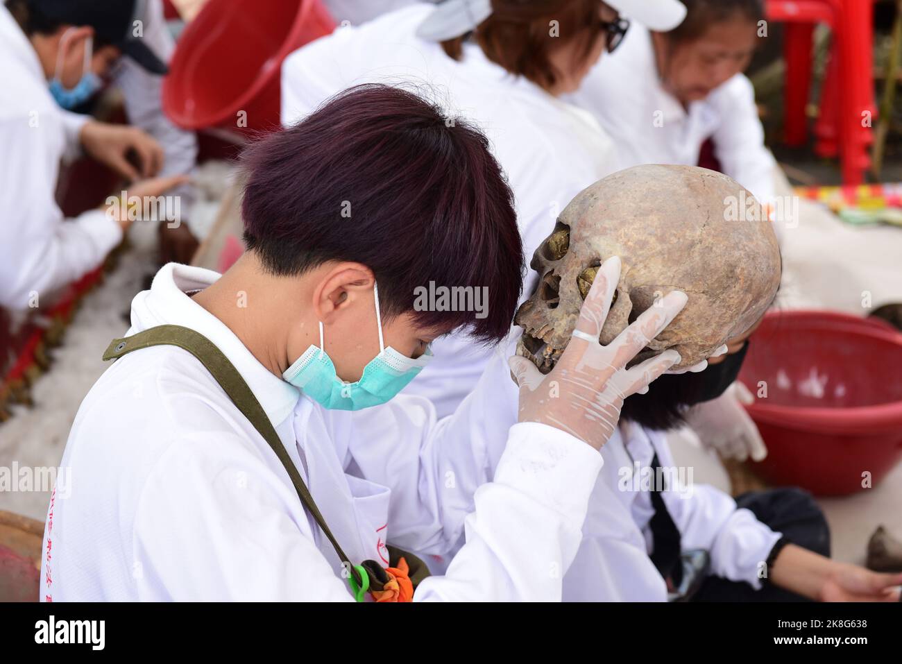 Bangkok, Thailand. 22nd Oct, 2022. Volunteers, participated in the ...