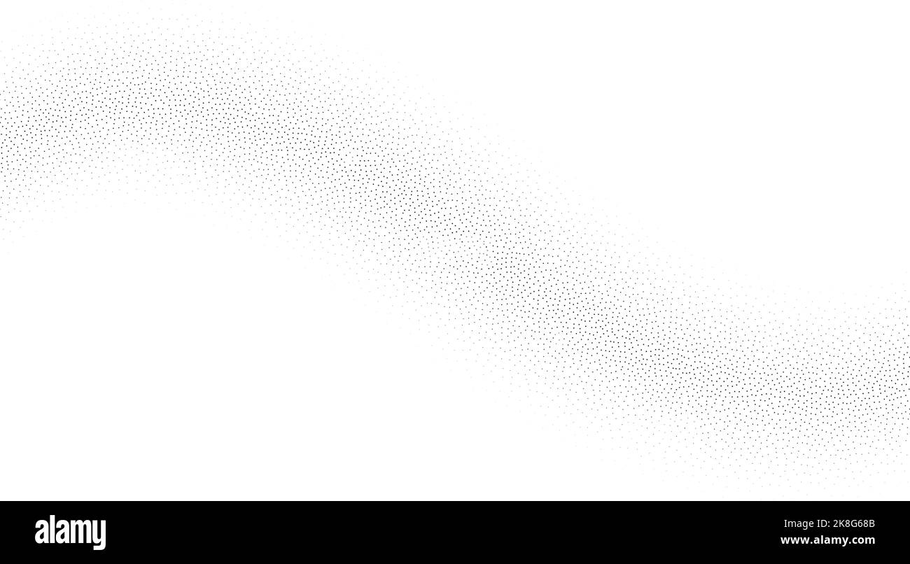 Grain Wave Background Black Stipple Curve Line Abstract Wavy Noise