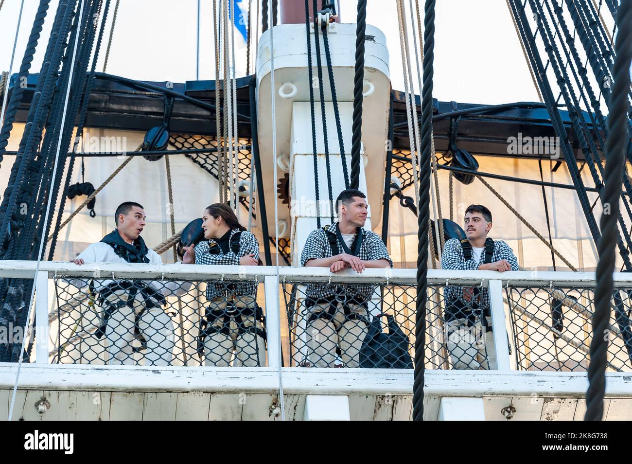 USS Constitution went underway from Charlestown Navy Yard for the 225th ...
