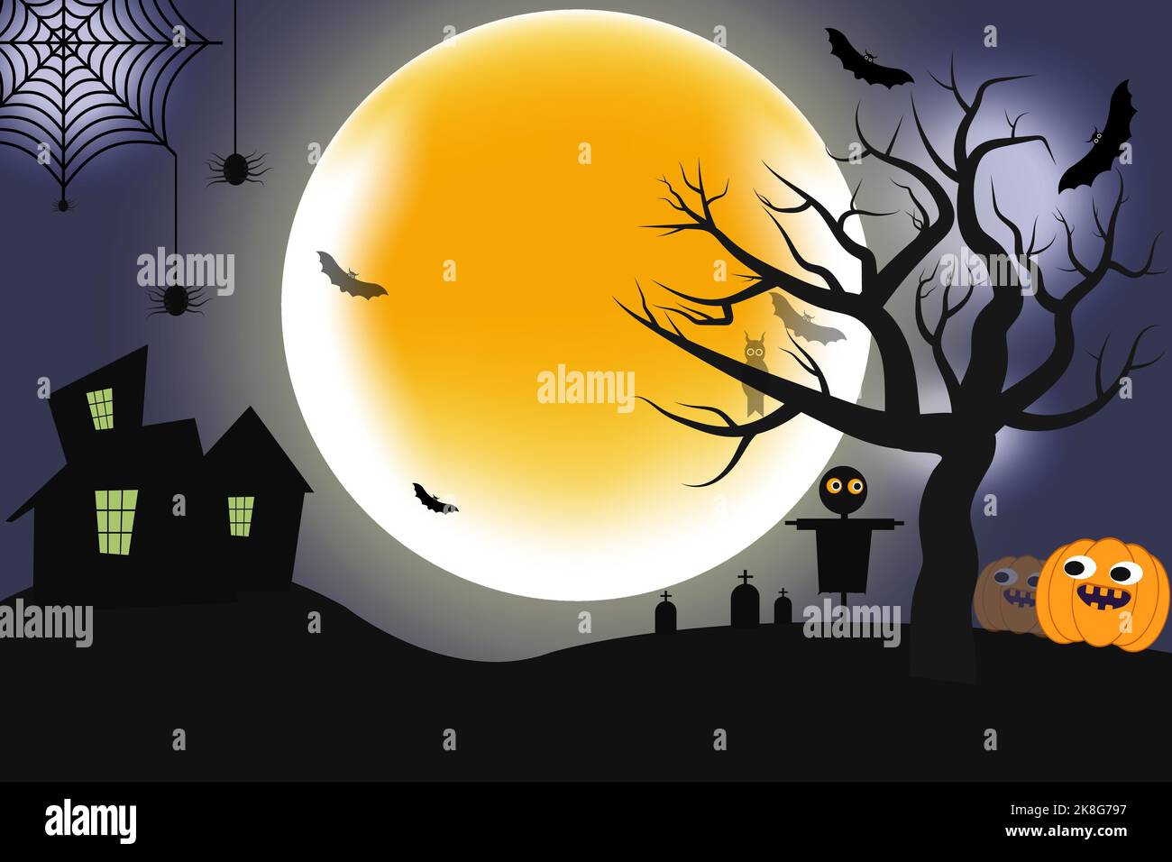 Horrible background Stock Vector Images - Alamy