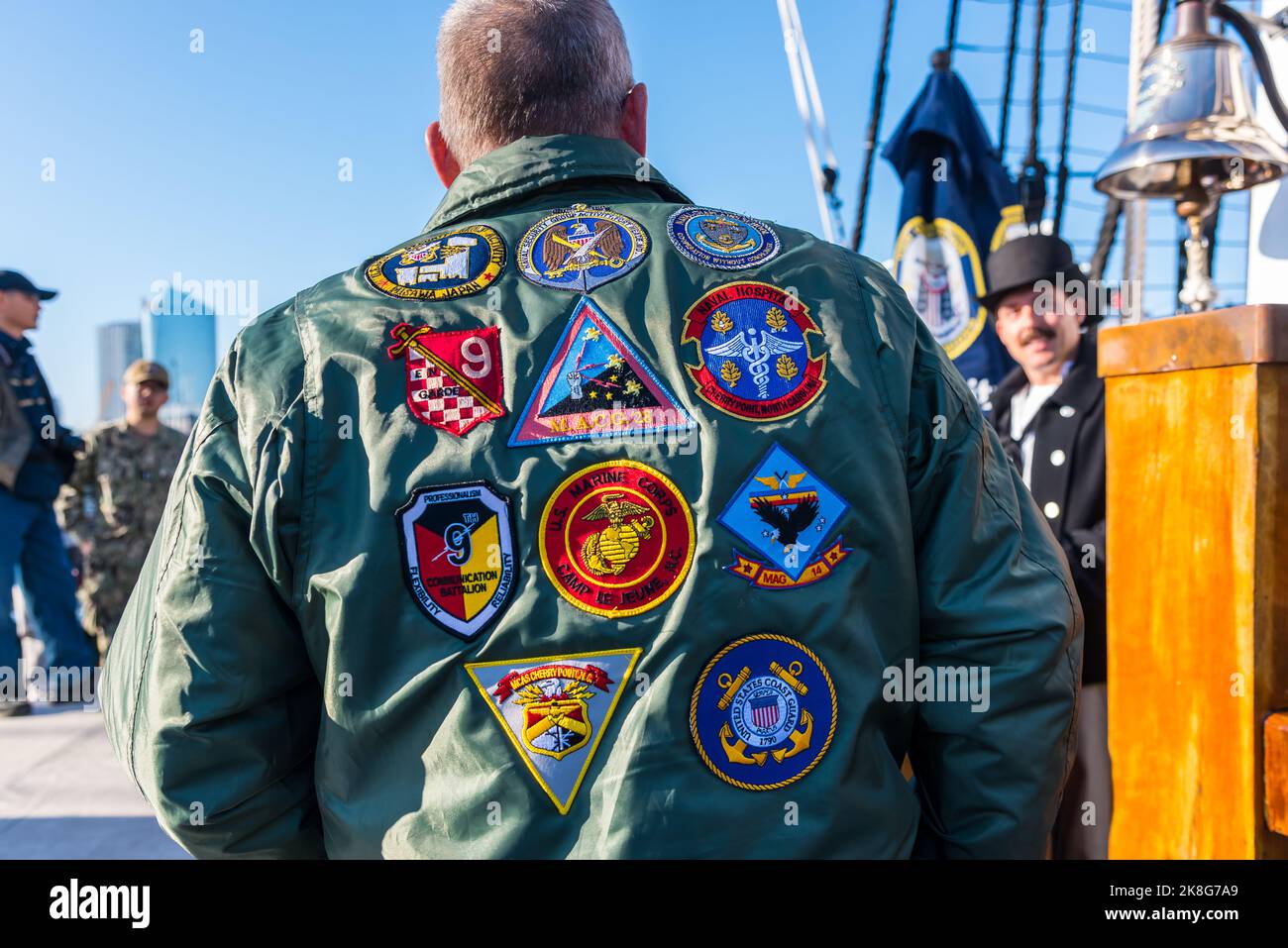 US Navy Supervisory Chaplain David Shirk at USS Constitution went ...