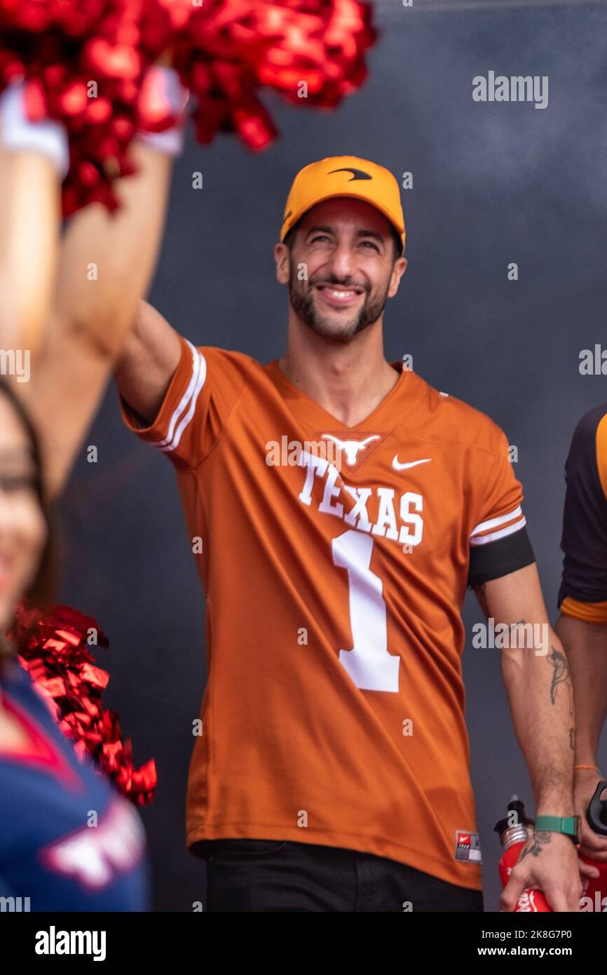 Oct 23, 2022..Daniel Ricciardo #3 from the McLaren racing team walking ...