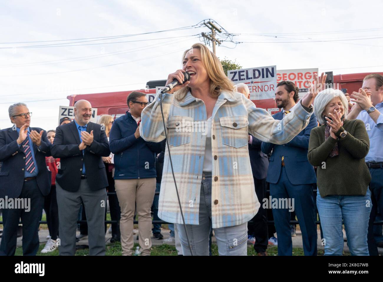 New York, United States. 22nd Oct, 2022. Republican Candidate for Lt ...