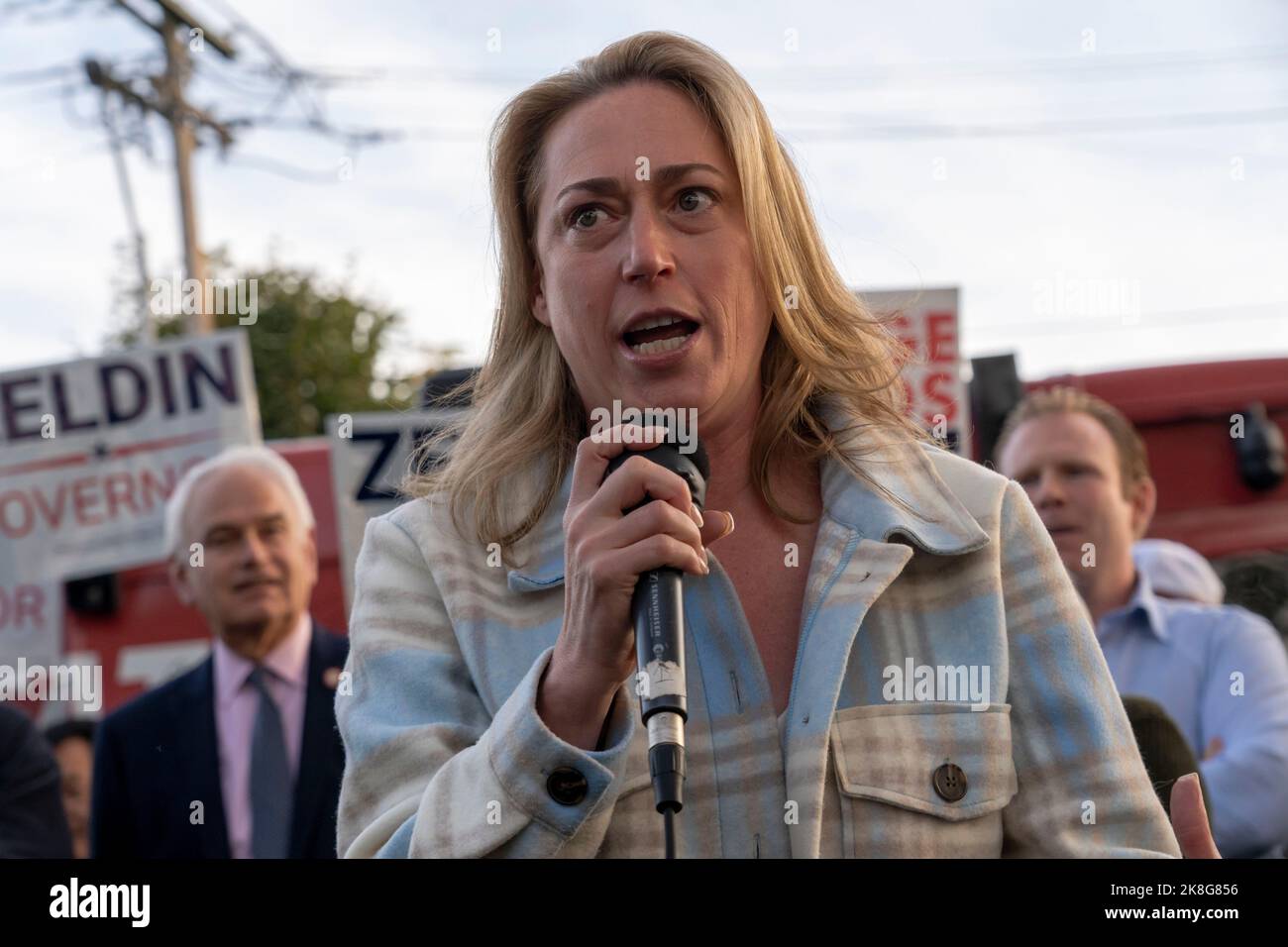 New York, United States. 22nd Oct, 2022. Republican Candidate for Lt ...
