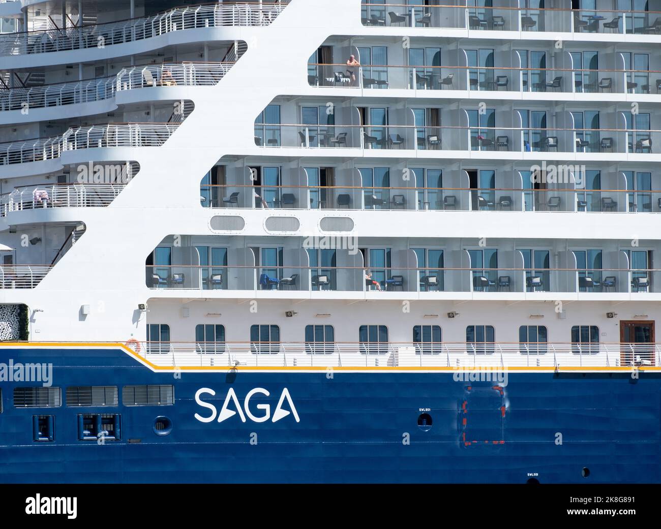 Saga cruise ship hi-res stock photography and images - Alamy
