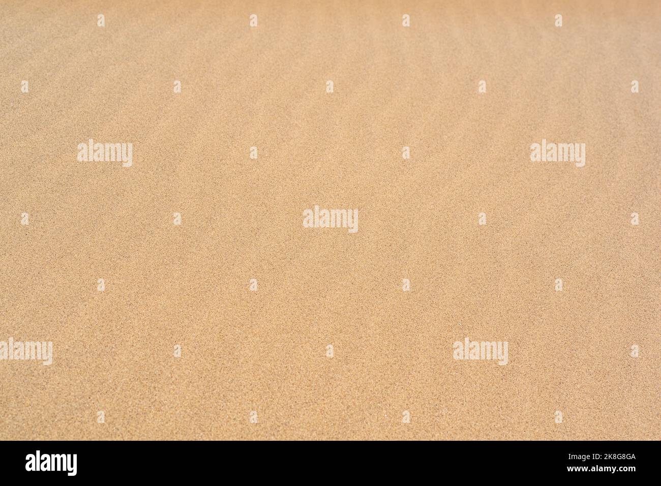 natural background, sandy desert surface with wind ripples Stock Photo ...