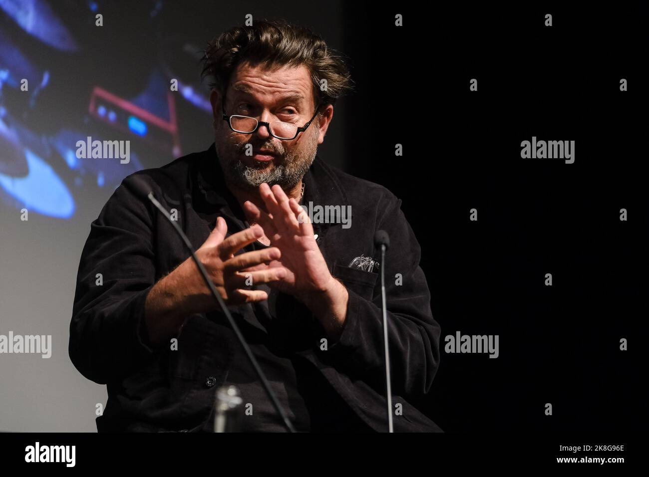 Toby Amies photographed during the Mark Kermode in 3D held at Bfi ...