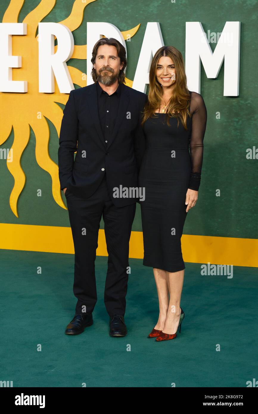 Christian Bale and Sibi Blazic photographed during the European ...