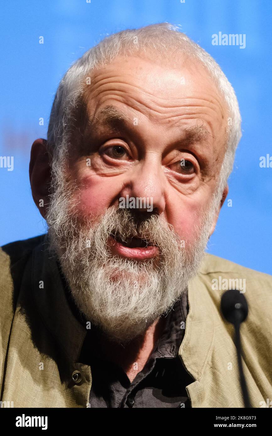 Mike Leigh photographed during the Mark Kermode in 3D held at Bfi ...