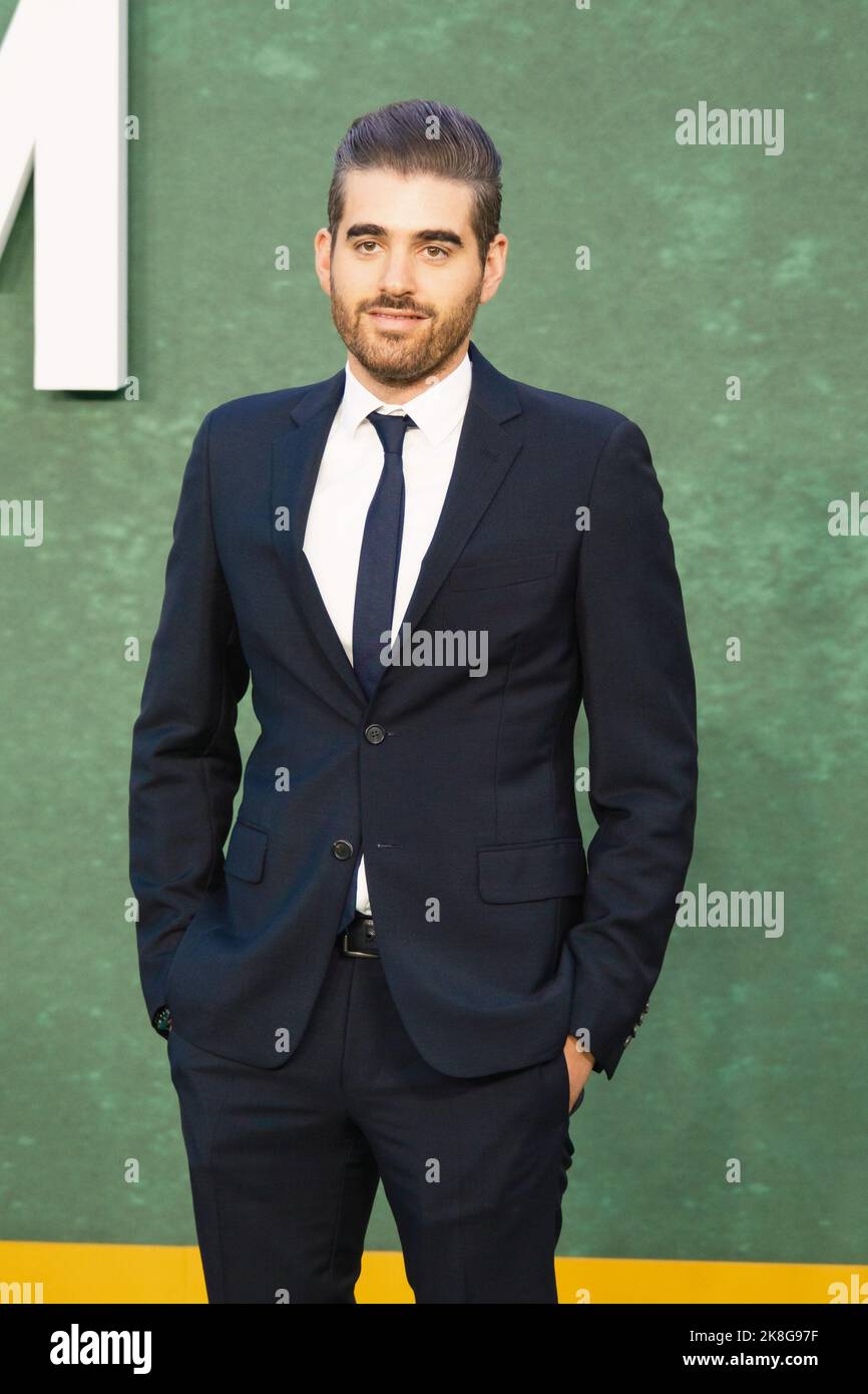Matthew Budman photographed during the European Premiere of AMSTERDAM ...