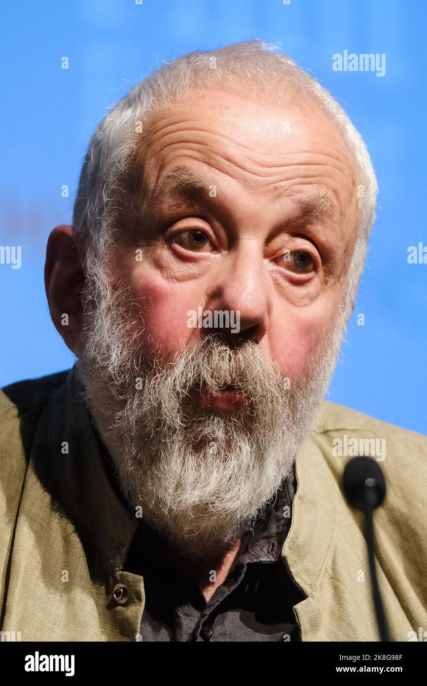 Mike Leigh photographed during the Mark Kermode in 3D held at Bfi ...