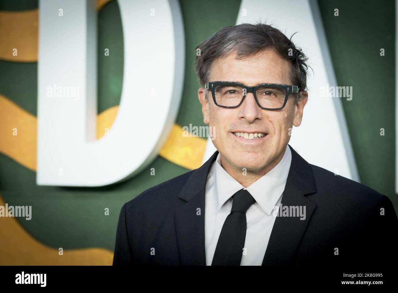 David O. Russell photographed during the European Premiere of AMSTERDAM ...