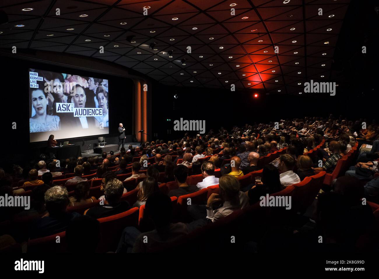 Mark Kermode photographed during the Mark Kermode in 3D held at Bfi ...