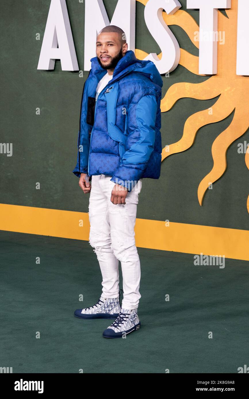 Chris Eubank Jr. photographed during the European Premiere of AMSTERDAM ...