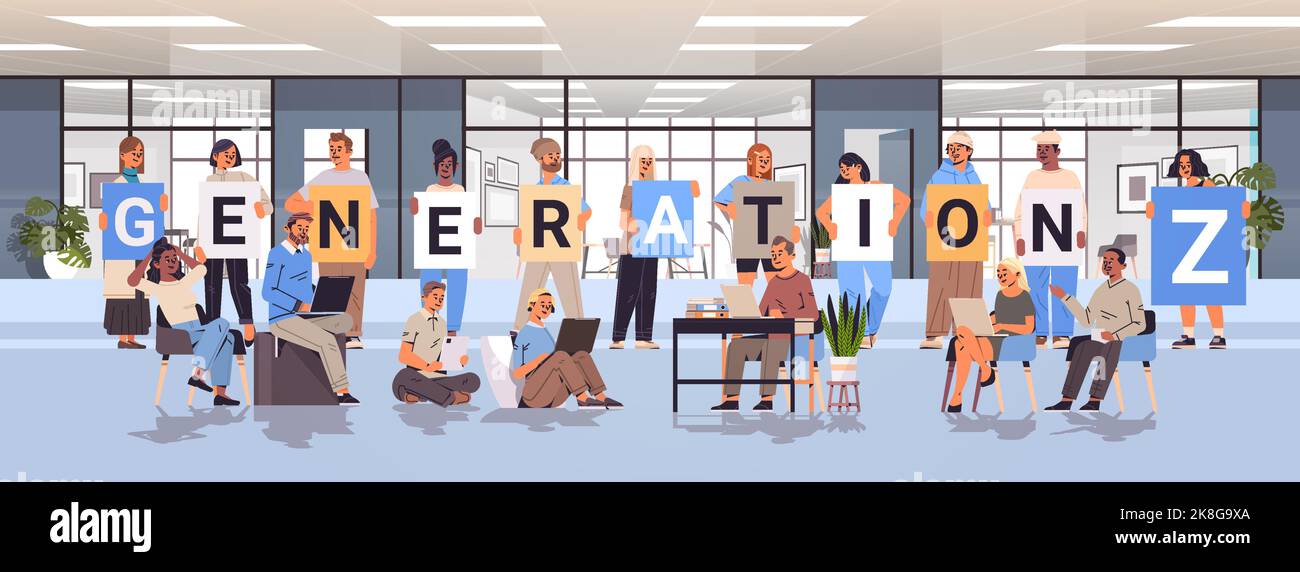 Gen z group Stock Vector Images - Alamy