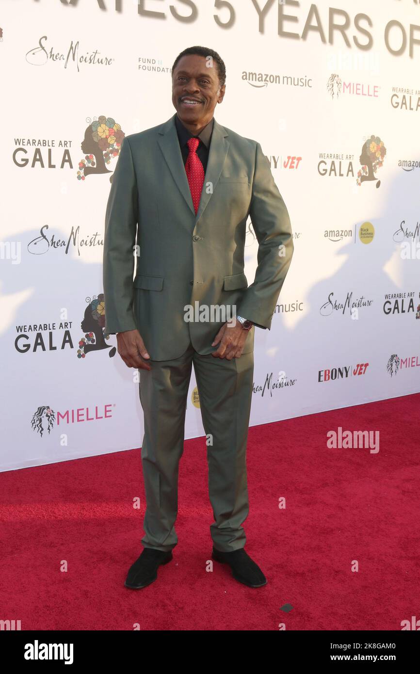 Larry Hilton Jacobs attends the 5th Annual Wearable Art Gala in Santa ...