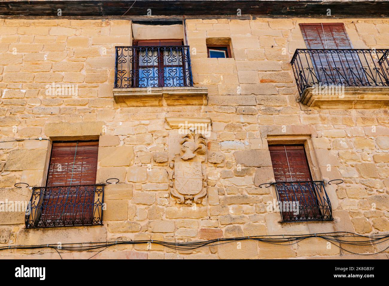 House facade emblazoned hi-res stock photography and images - Alamy